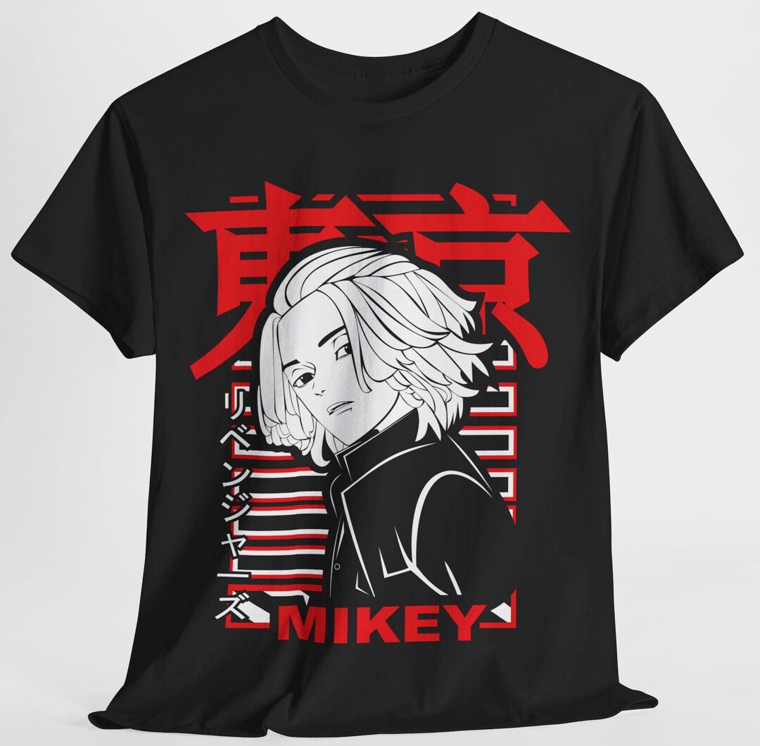 Mikey Anime Manga Shirt,japanese Vintage,anime Merch T-shirt,unisex ...