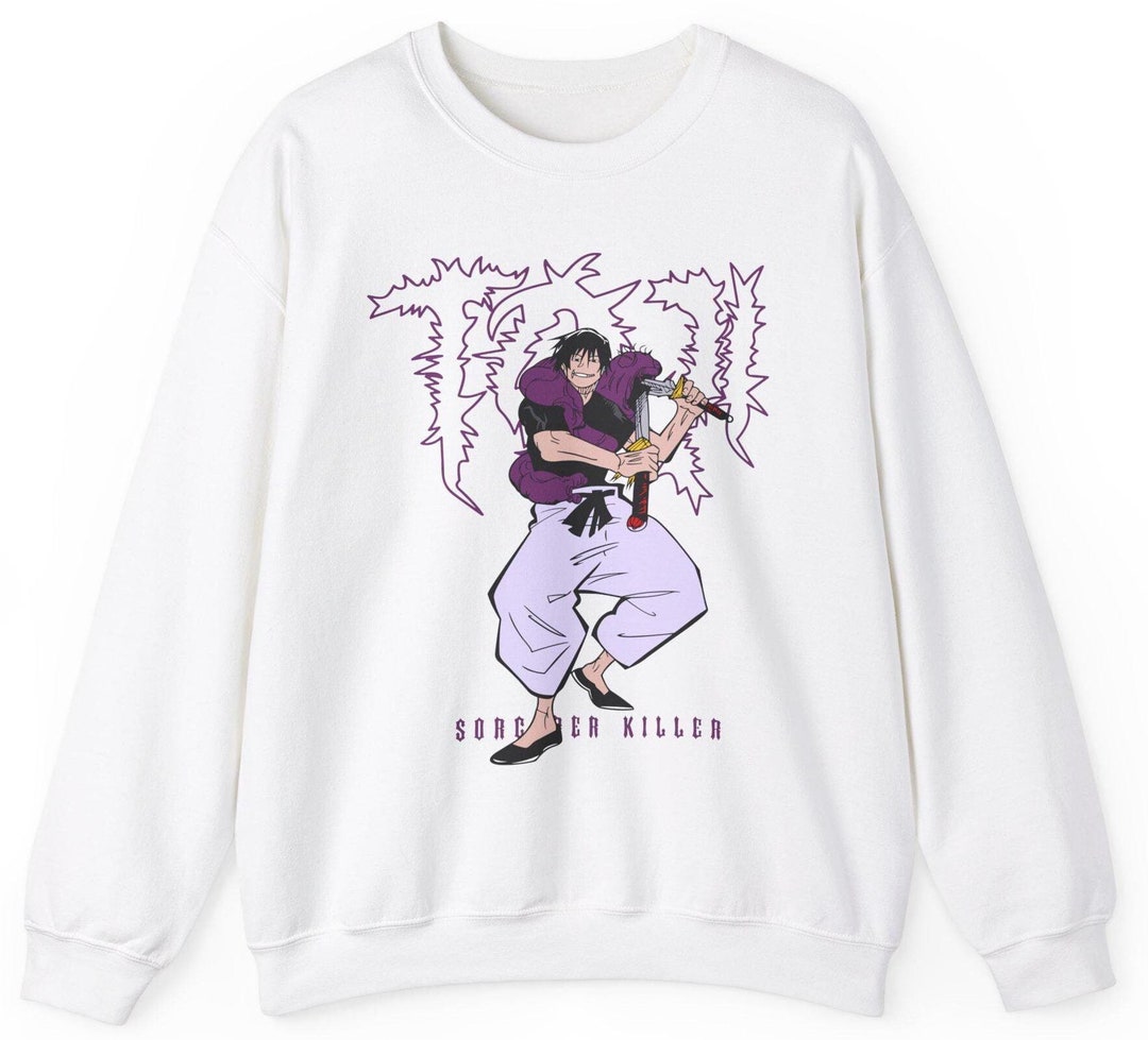 Toji Fushiguro Sweatshirt, Japanese Anime Sweatshirt,anime Tee,anime ...