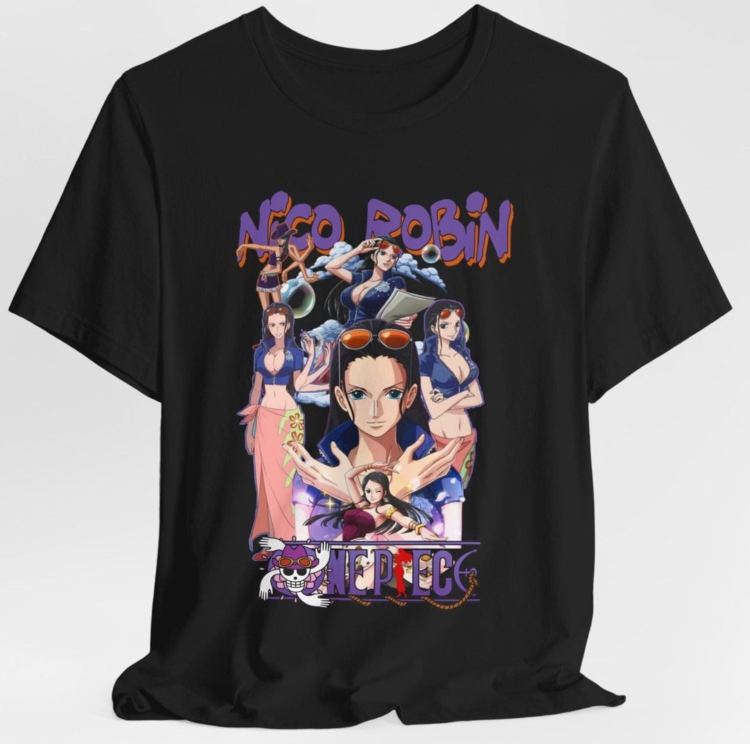 Nico Robin Anime Manga Shirt,japanese Vintage,anime Merch T-shirt ...