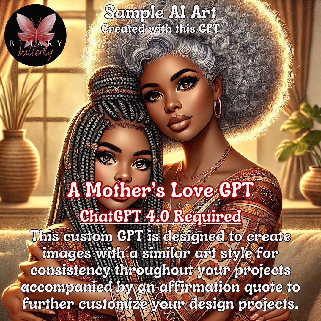 A Mother’s Love GPT – AI Art Generator for Heartwarming Mother & Child ...