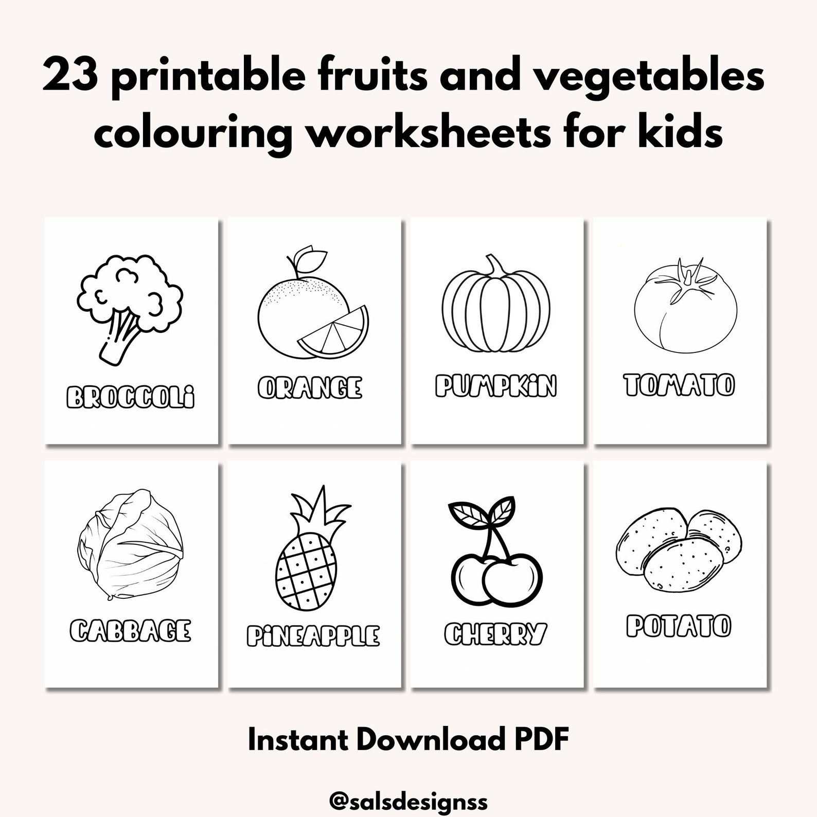 Kids Colouring Sheets | Kids Printable | Colouring Worksheets | Fruits ...