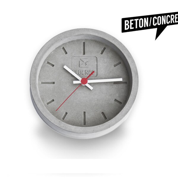 Concrete Clock - Etsy