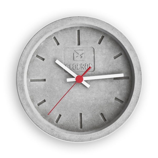 Concrete Clock - Etsy