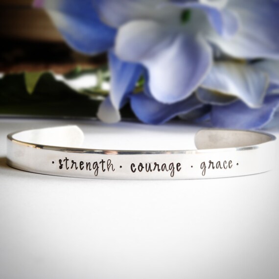 Etsy strength bracelet store