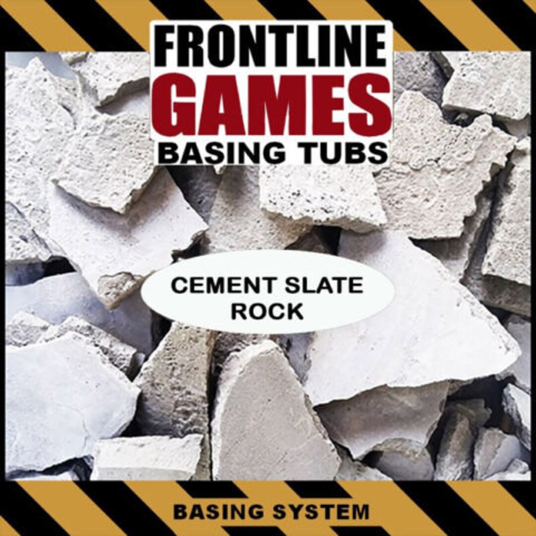 Base Flocking Tub: Cement Slate Rock - Etsy