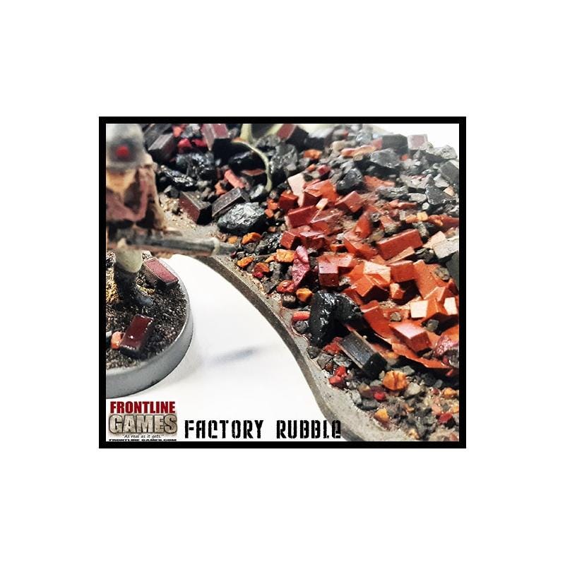 Base Flocking Tub: Factory Rubble - Etsy
