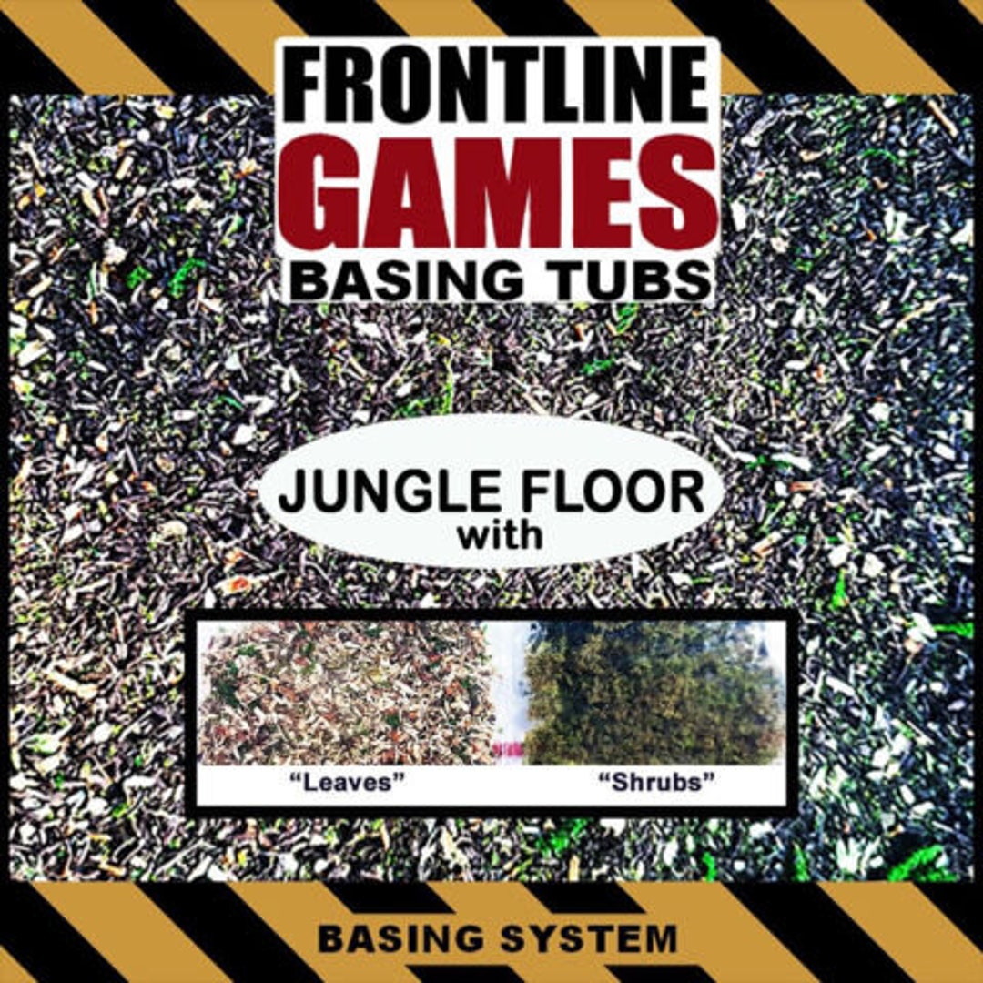 Base Flocking Tub: Jungle Floor - Etsy