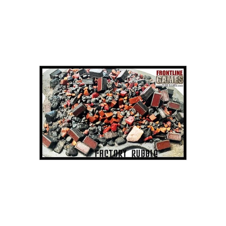 Base Flocking Tub: Factory Rubble - Etsy