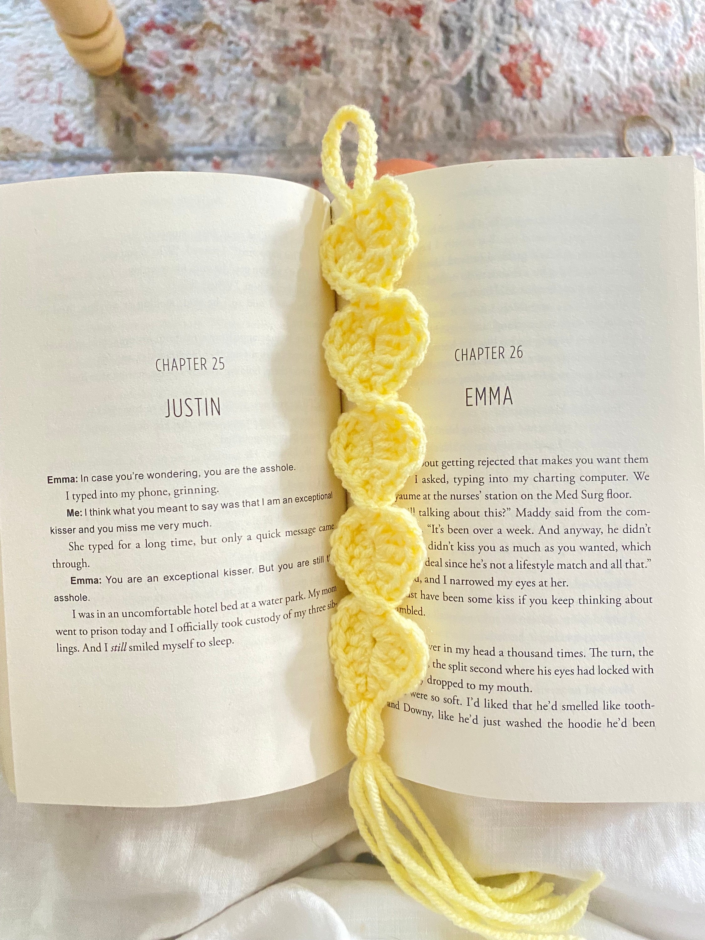 Custom Heart Chain Bookmark Book Accessory - Etsy