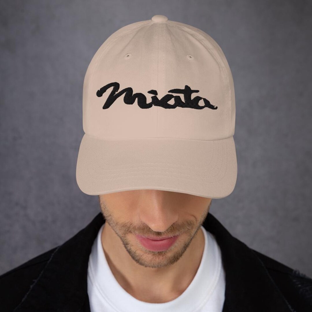 Embroidered Miata Badge Dad Hat, Classic Vintage Car Lover Gift Cap ...