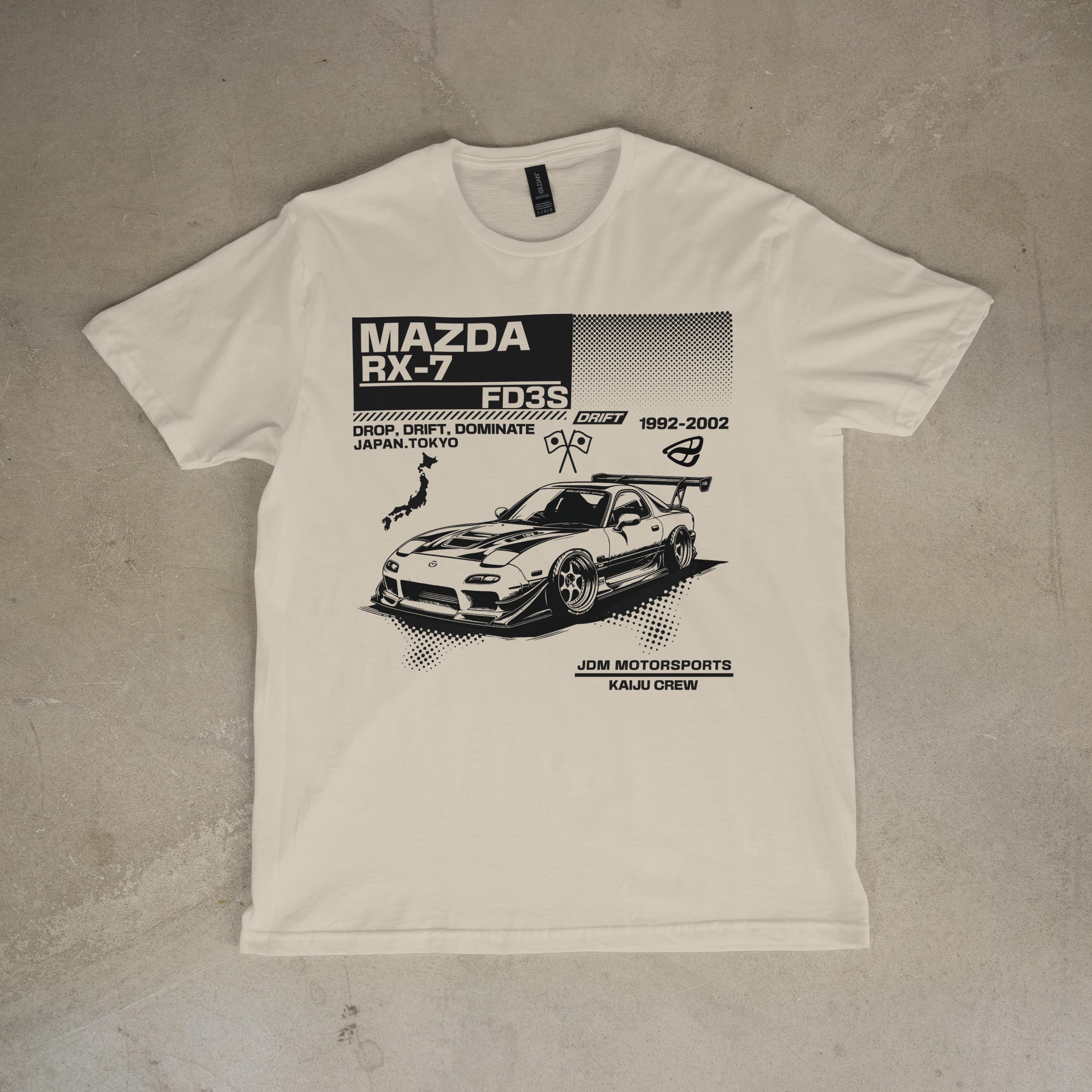Mazda RX7 FD3S Shirt, JDM Shirt, JDM Gift, Vintage JDM, Mazda Rx-7, Jdm ...