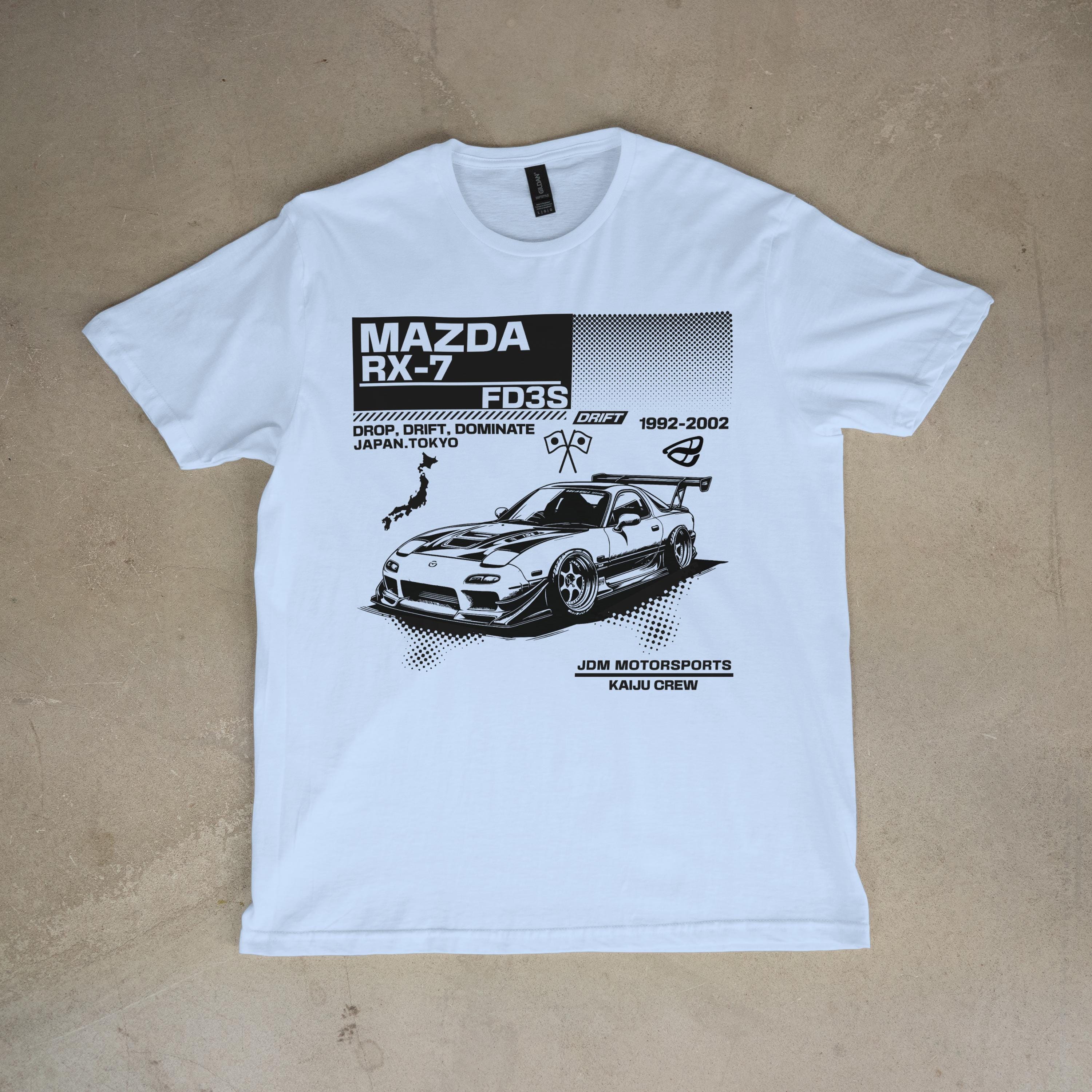 Mazda RX7 FD3S Shirt, JDM Shirt, JDM Gift, Vintage JDM, Mazda Rx-7, Jdm ...