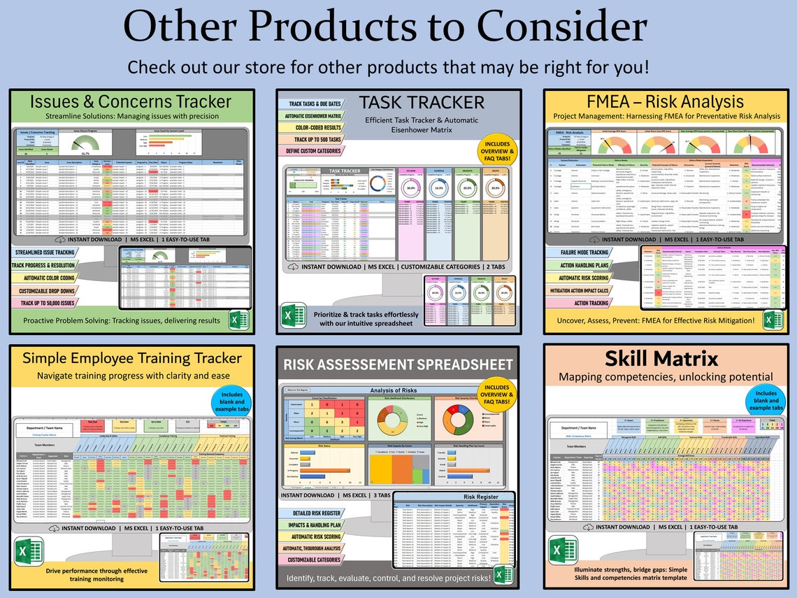 Stakeholder Power Interest Matrix Spreadsheet, Excel & Google Sheet ...
