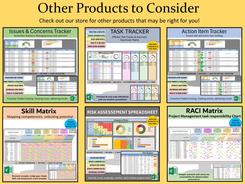 FMEA Risk Analysis Spreadsheet, Excel Failure Mode Management, Project ...