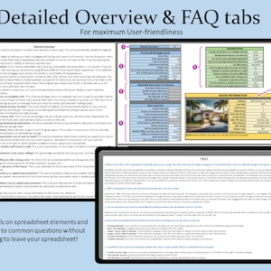 House Flipping Calculator Spreadsheet, Fix & Flip Real Estate Investment Analysis, Renovation ...