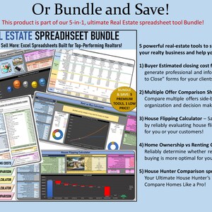 House Flipping Calculator Spreadsheet, Fix & Flip Real Estate ...
