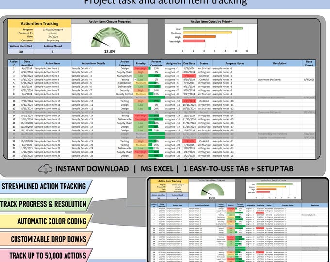 2024 Work: Projects, To-do Lists and Accomplishment Tracker - Etsy