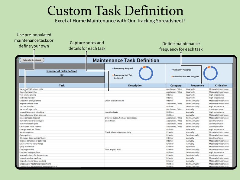 Rental Property Maintenance Tracker, Airbnb Host Property Management ...