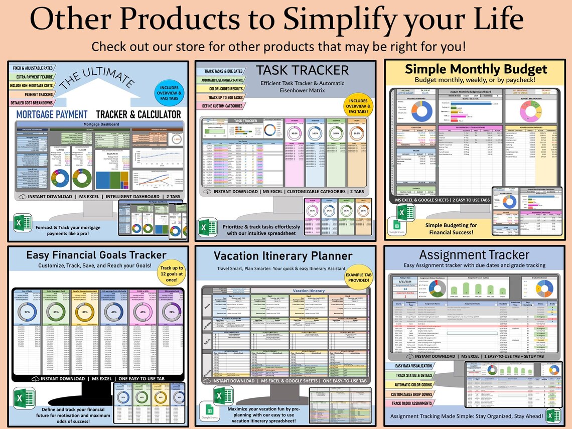 Tax Deduction Tracker Spreadsheet, Google Sheets Itemized Expenses ...