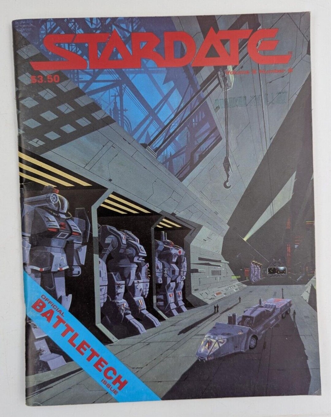 Official Battletech Issue Stardate Volume 3 Number 2 March 1987 - Etsy