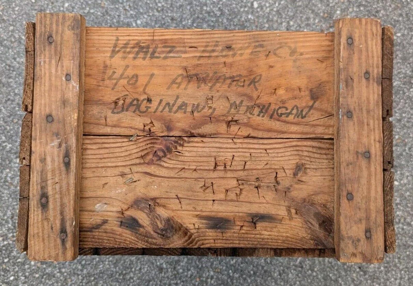 The Cleveland Cap and Screw Wooden Crate - Etsy