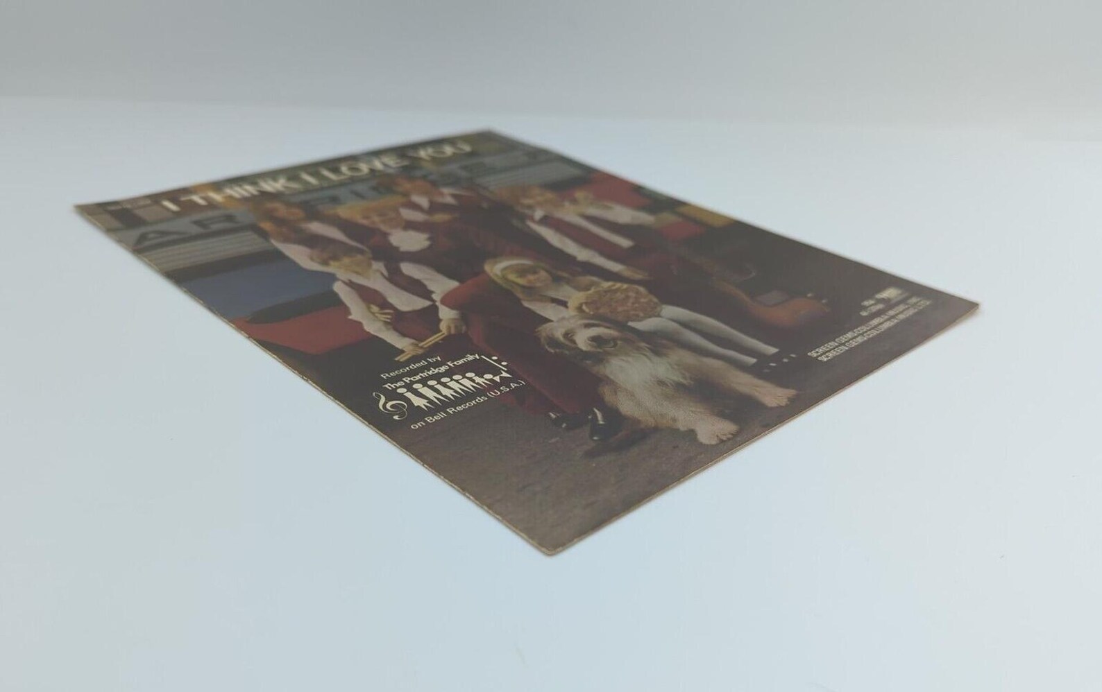 I Think I Love You Recorded by the Partridge Family Sheet Music by Tony ...