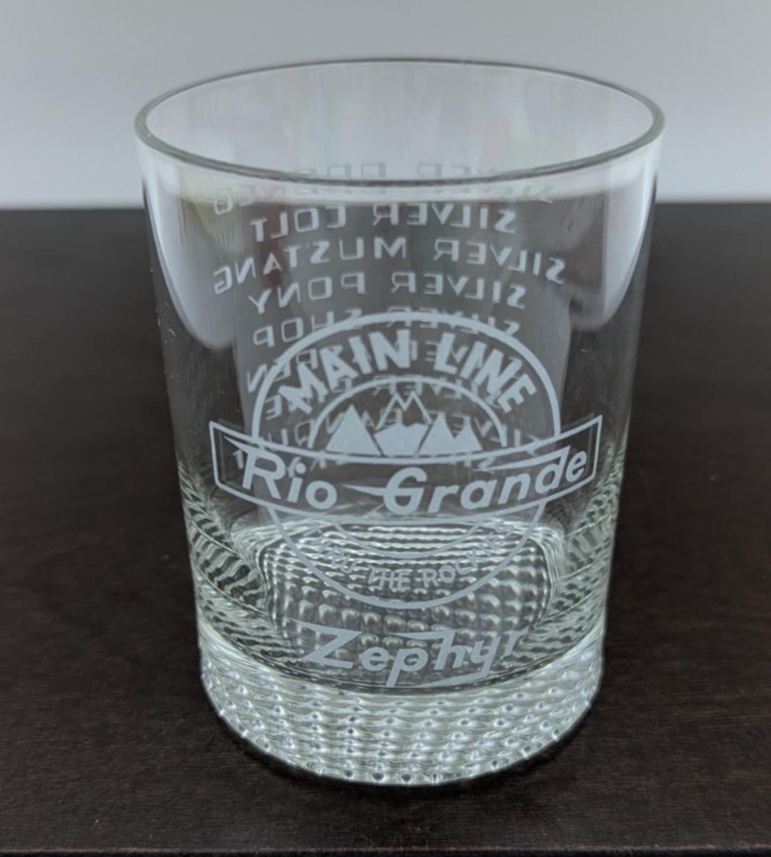 Main Line Rio Grande Railroad Thru the Rockies Zephyr Train Drinking ...