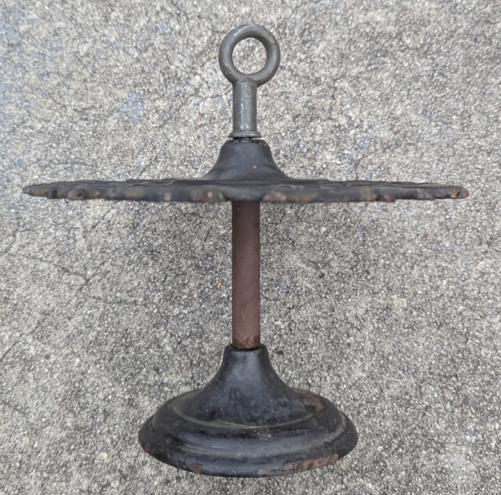 Vintage Cast Iron Rotating Desktop Stamp Holder - Etsy