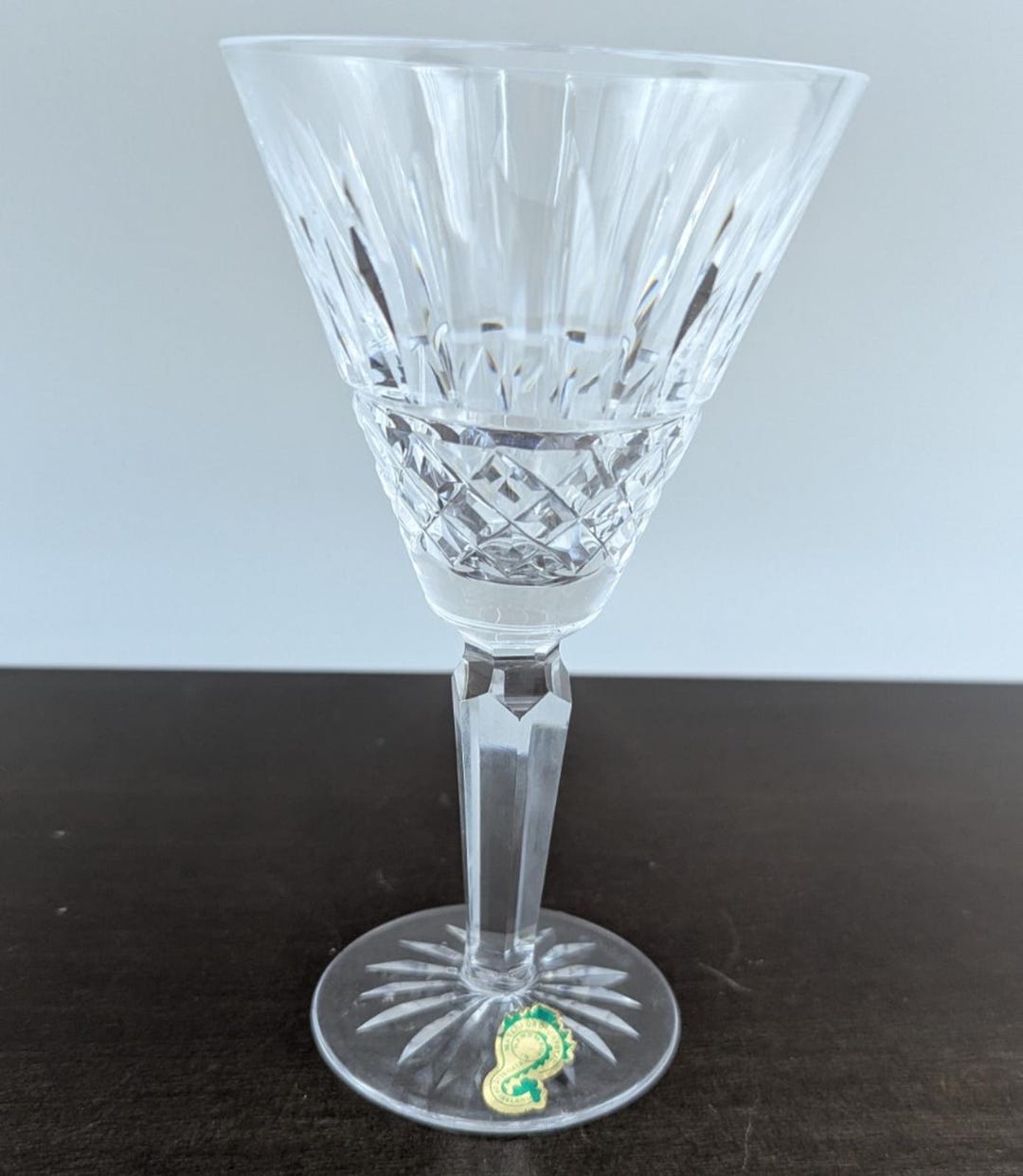 Waterford Crystal Maeve 6 1/2" Claret Wine Glass Gothic Mark Ireland - Etsy