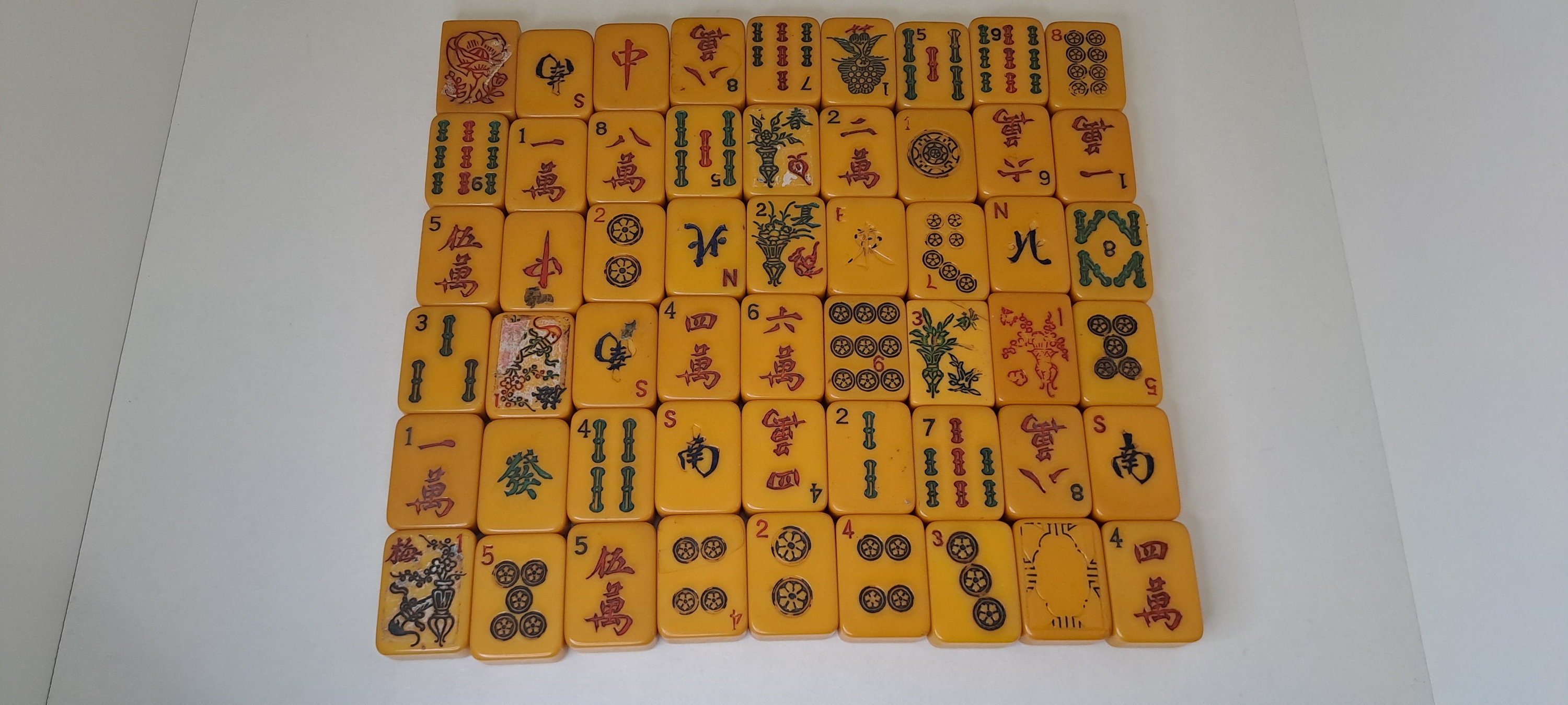 Bakelite Mahjong Set, Mahjong, Mahjong Tiles - Etsy