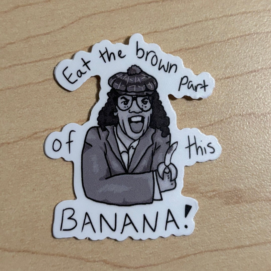 Evil Nardwuar the Human Serviette Sticker - Etsy