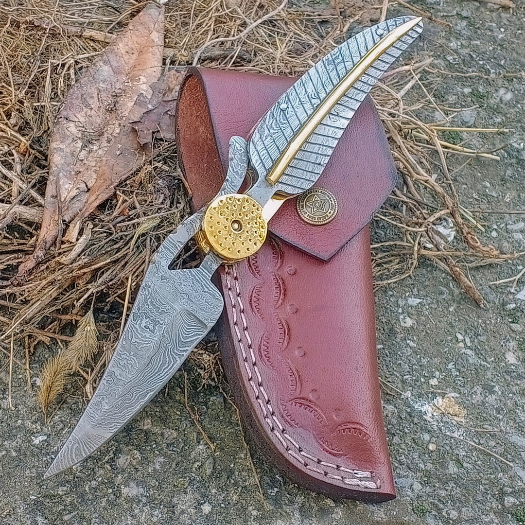 Explore the Wild: Handcrafted Damascus Steel Hunting Knife - Your ...