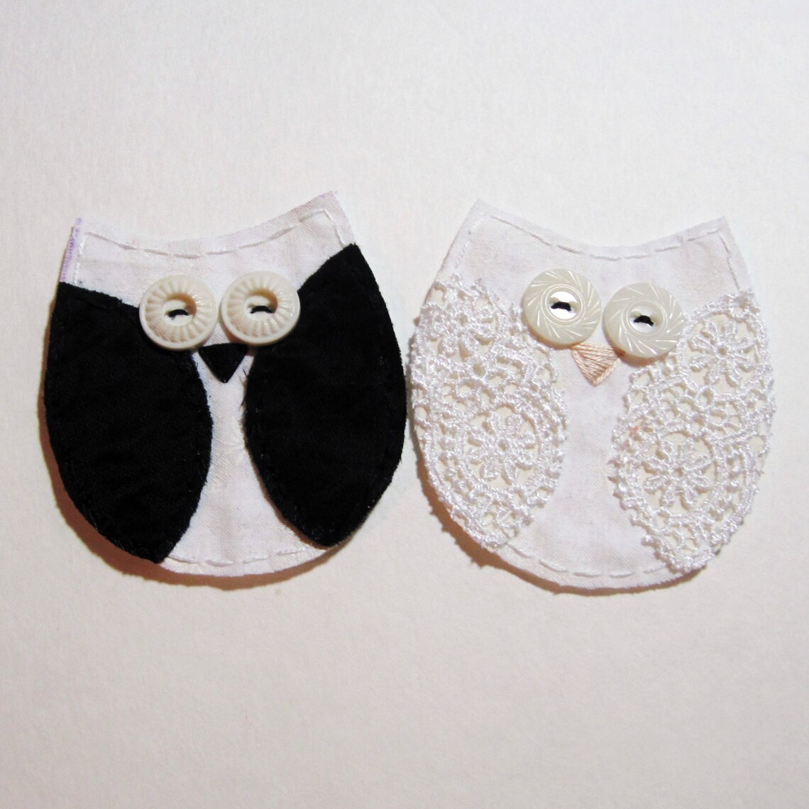 Wedding Owls Bride and Groom Owls Wedding Applique Owl - Etsy