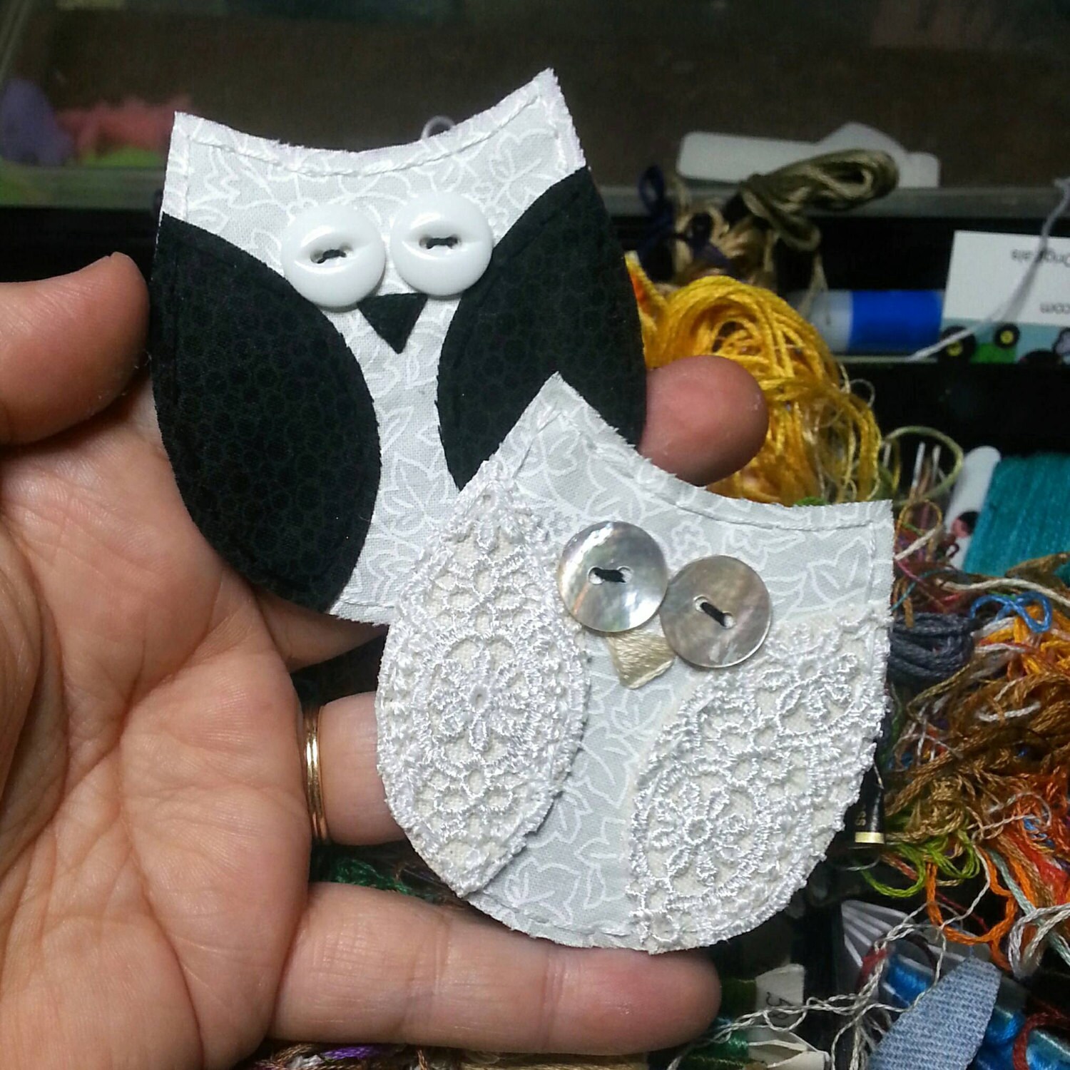Wedding Owls Bride and Groom Owls Wedding Applique Owl | Etsy