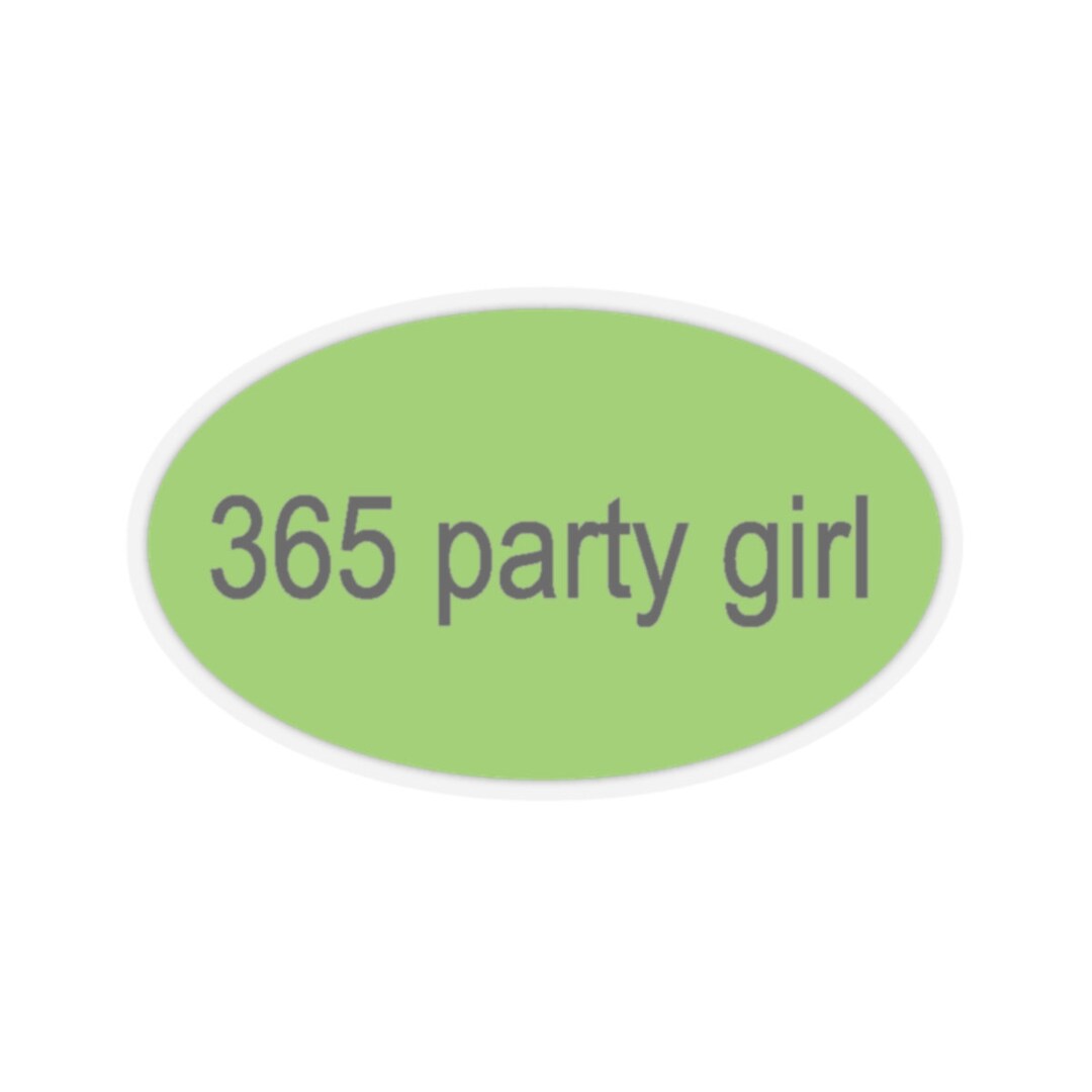 Charli XCX 365 Party Girl Sticker Brat - Etsy