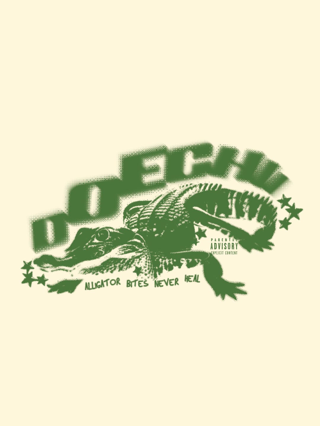 DOECCHI Alligator Bites Never Heal Vertical Poster - Etsy