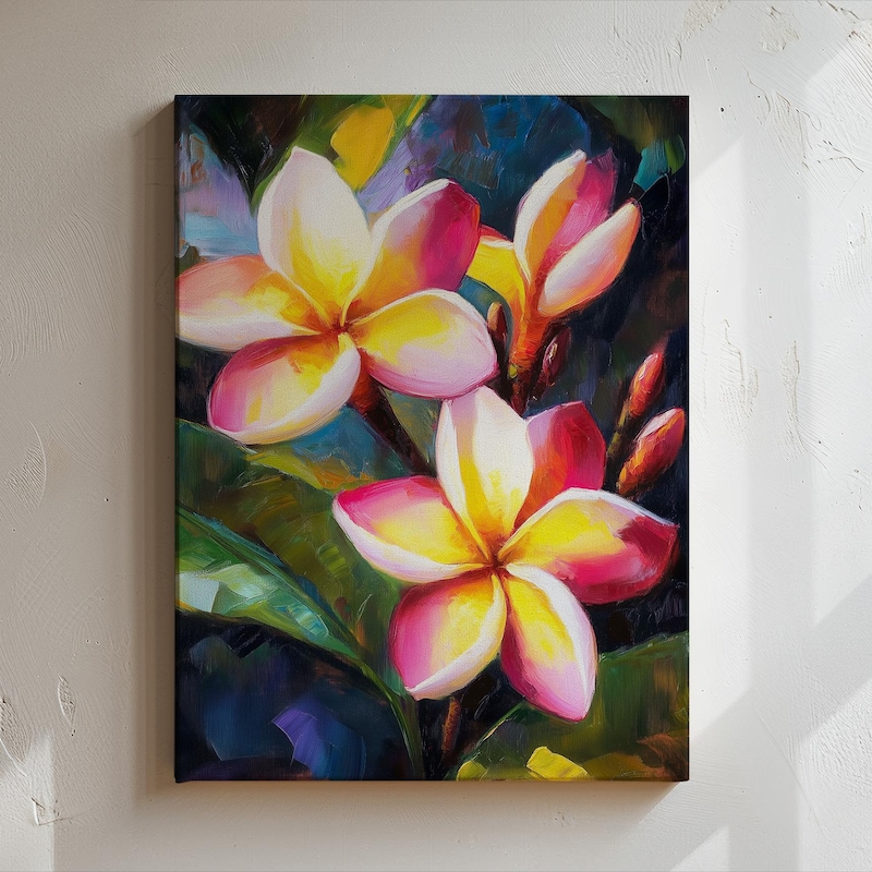 Tropical Flower Art - Etsy