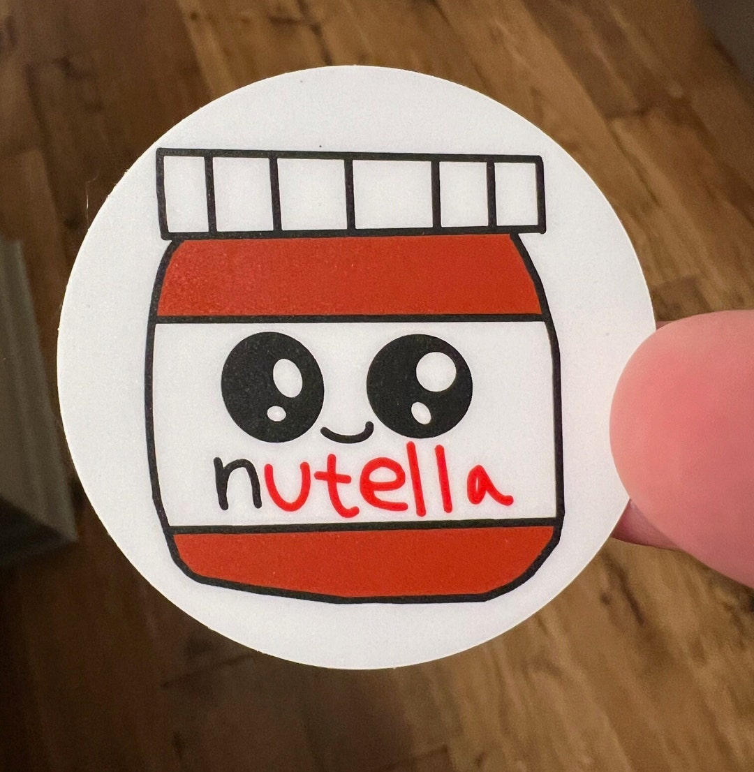 Nutella Vinyl Sticker 2" X 2" - Etsy