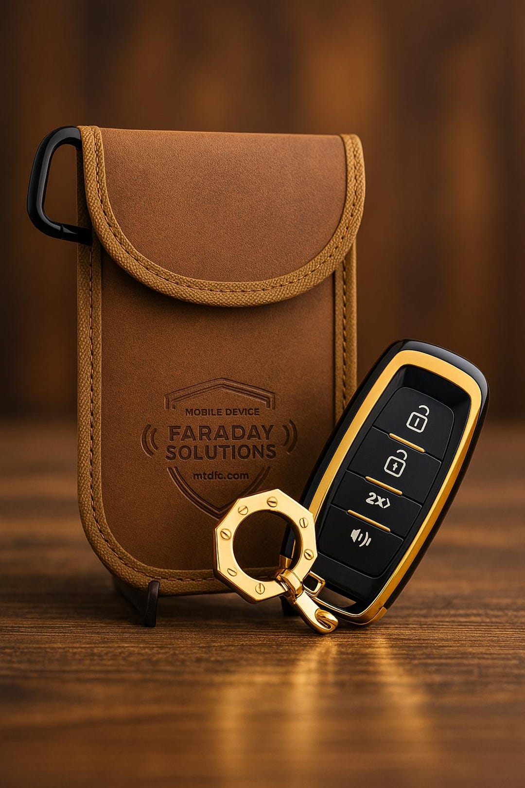 Suede Faraday Key Fob Case – Anti-theft RFID Blocking Pouch - Etsy