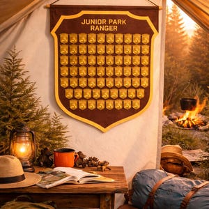Junior Ranger Badge Display Banner - Etsy
