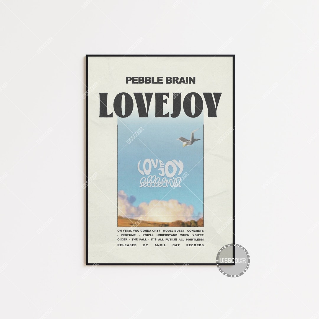 Lovejoy Posters / Pebble Brain Poster / Album Cover Poster / Poster ...