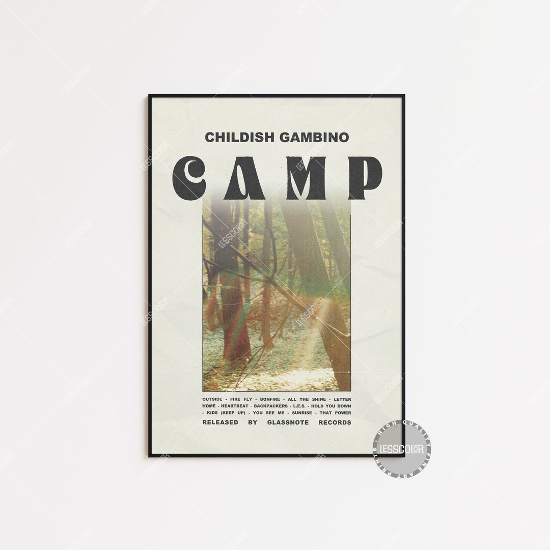 Childish Gambino Posters / Camp Poster / Album Cover Poster / Poster ...