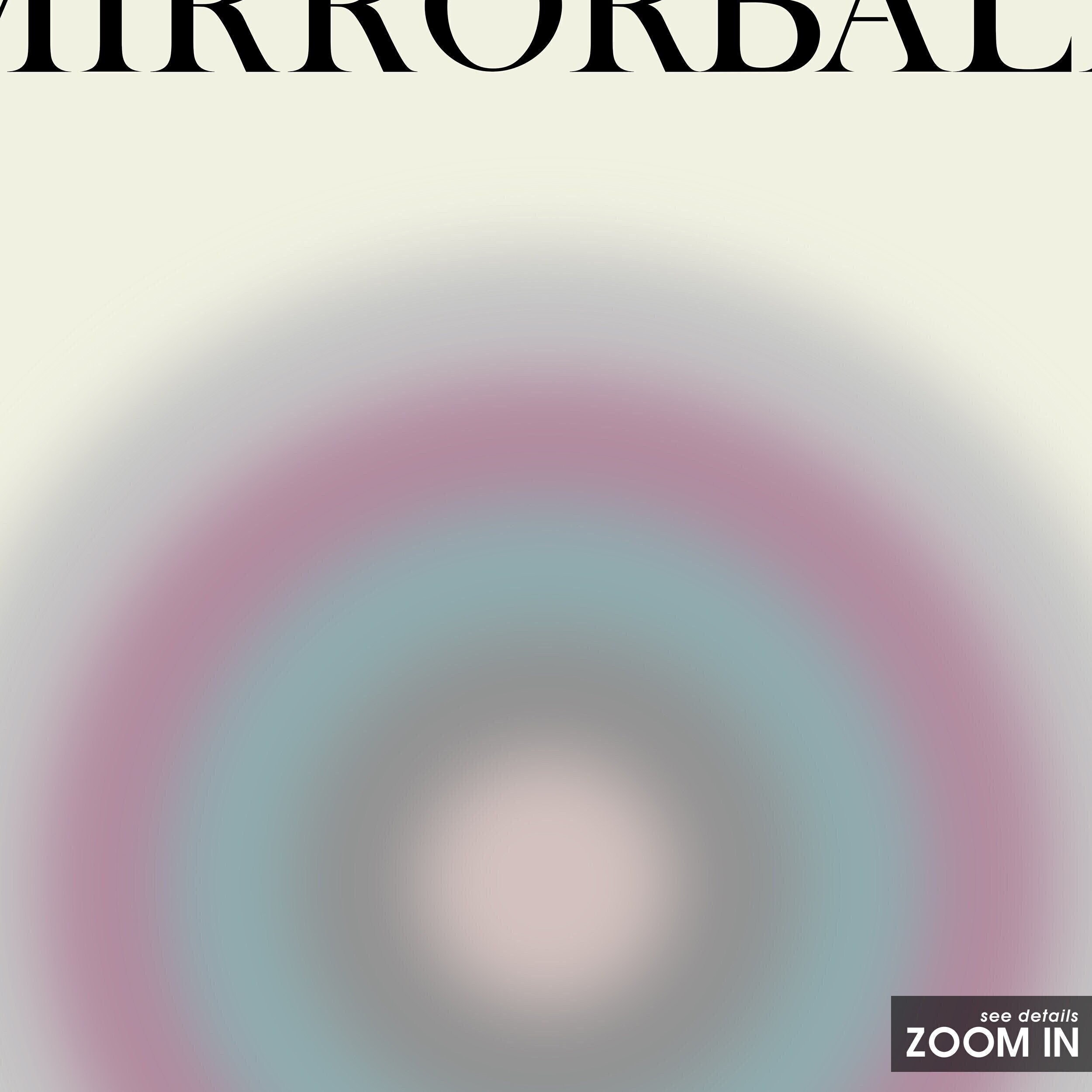 Taylor Swift Posters /mirrorball Poster / Album Cover Poster, Gradient ...