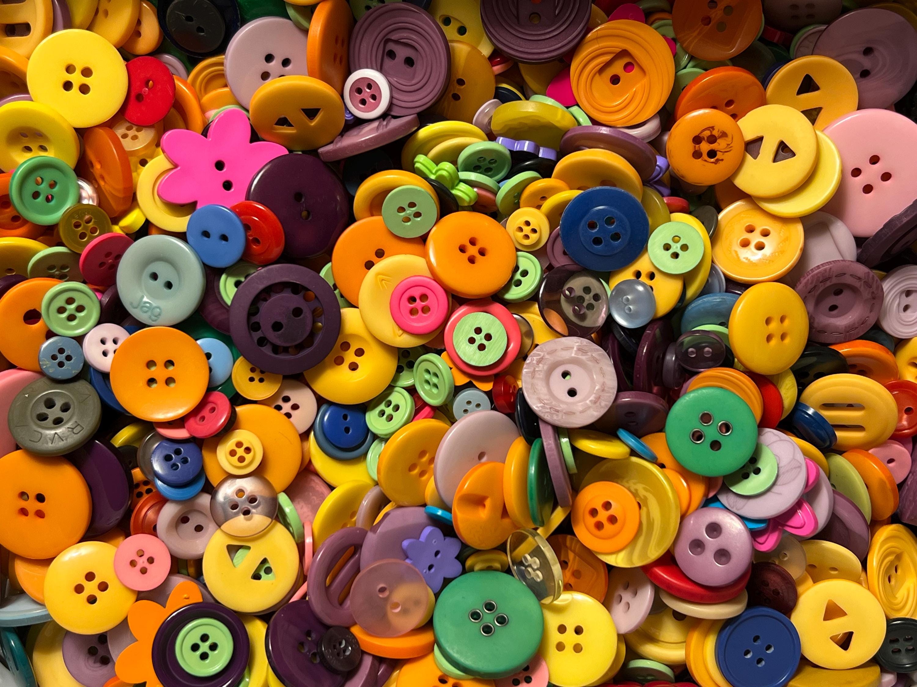 STASH SALE Plastic Buttons - Etsy