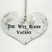 Beautiful Wee Room Engaged Vacant Double Sided Door Sign Wooden Plaque ...