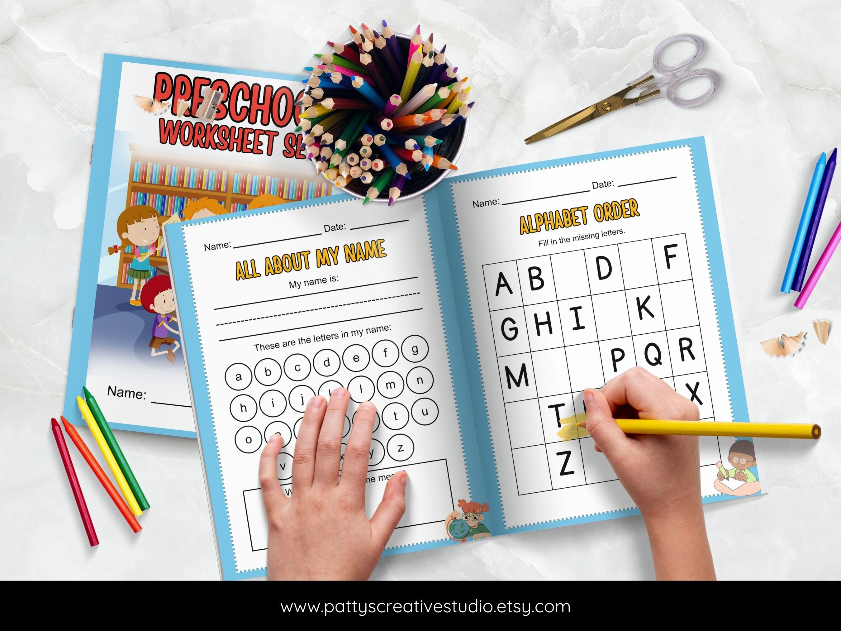 Preschool Worksheets Toddler Activities Scissor Skills Printable ...