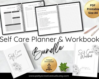Ultimate Self Care Checklist Bundle Track, Plan, and Nurture Your ...