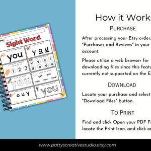 100 Printable Sight Word Worksheets for Kindergarten 1st-grade Students ...