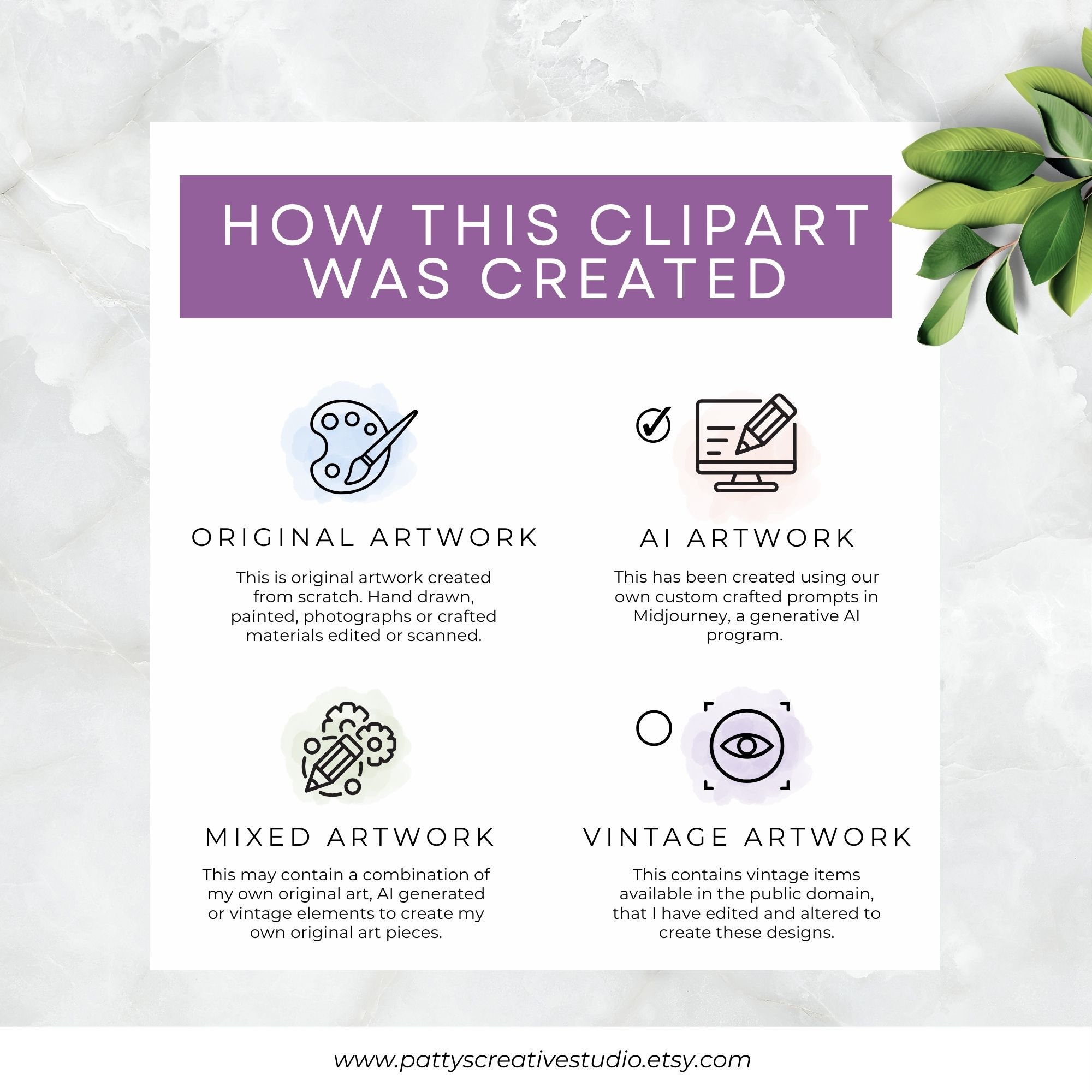 Cute Fuzzy Monster Watercolor Clipart 1 Image Digital Craft Cute Quirky ...