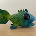 Edgar - Fish Made of Styrofoam, Papier-mâché and Wood - Etsy
